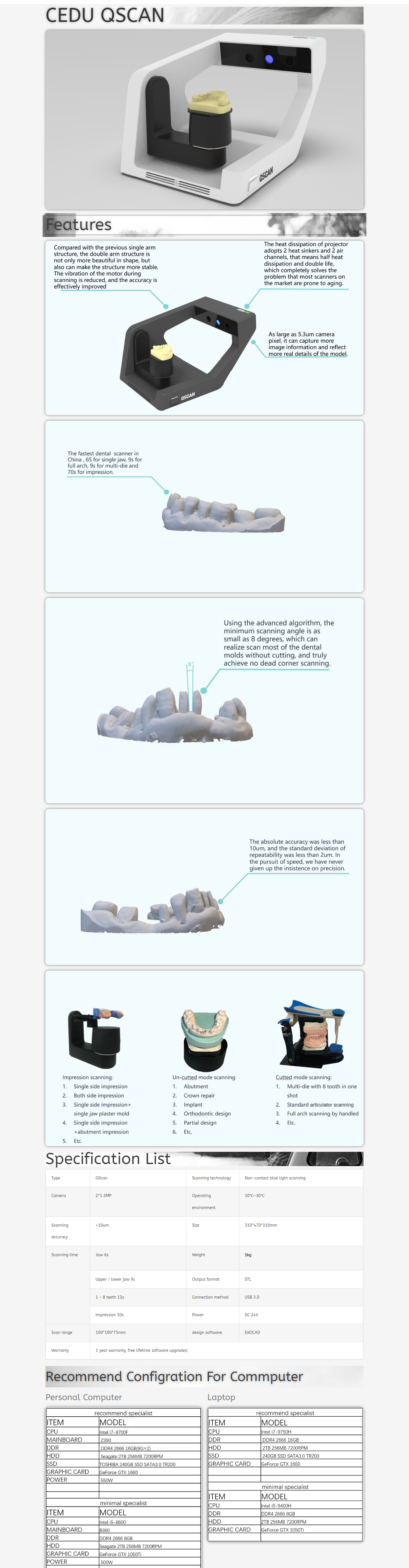 Cedu Qscan - PusulaDental